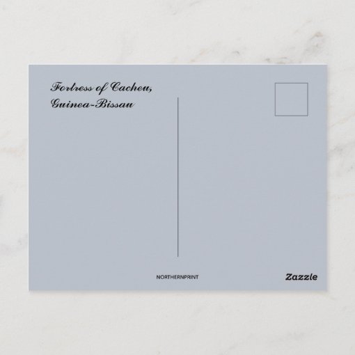 Fortress of Cacheu Guinea Bissau Postcard | Zazzle