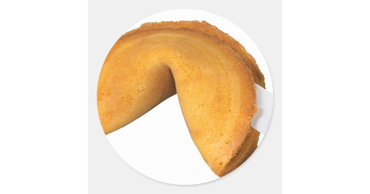 fortune cookie stickers | Zazzle