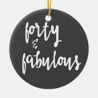 40th Birthday Ornaments & Keepsake Ornaments | Zazzle