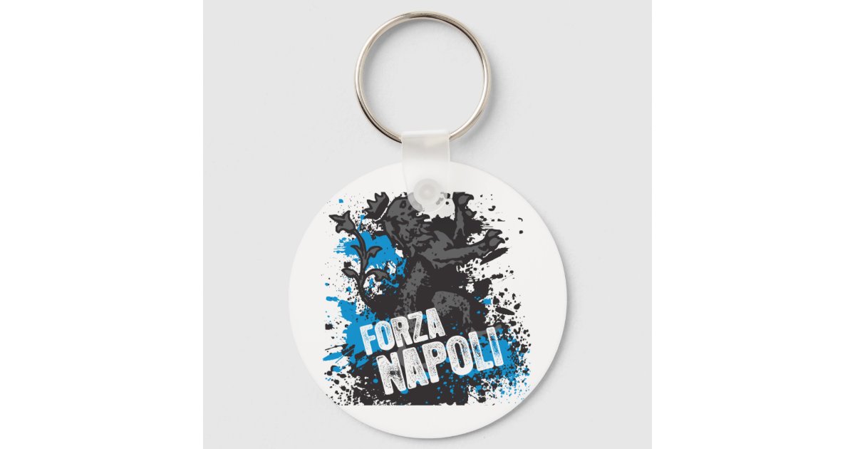 Forza Napoli Keychain | Zazzle