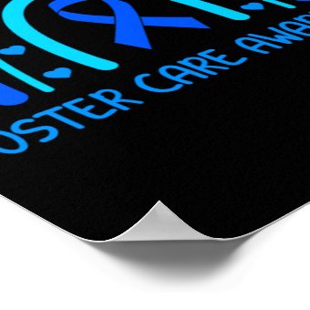 Foster Care Awareness Foster Care Adoption Poster | Zazzle