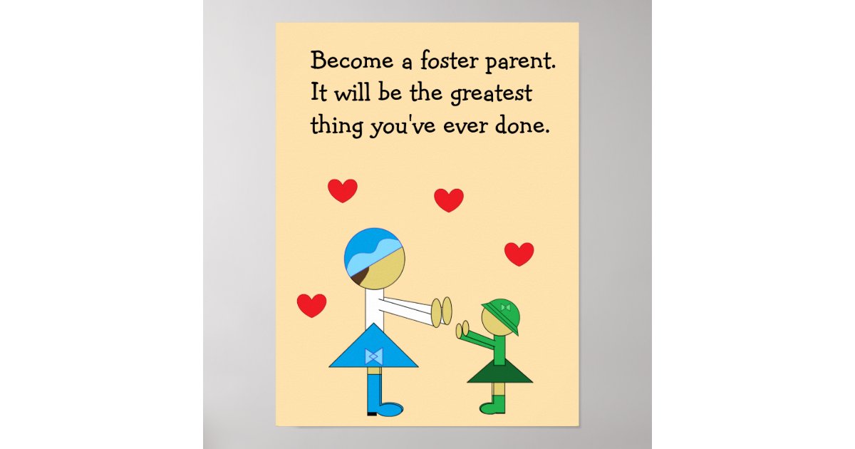 Foster Care: Poster | Zazzle