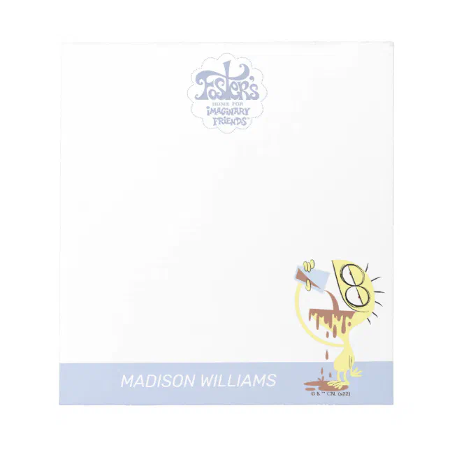Foster's Home for Imaginary Friends | Cheese Notepad | Zazzle