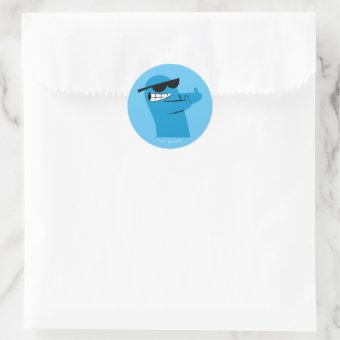 Foster's Home for Imaginary Friends | Cool Bloo Classic Round Sticker ...