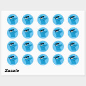 Foster's Home for Imaginary Friends | Cool Bloo Classic Round Sticker ...