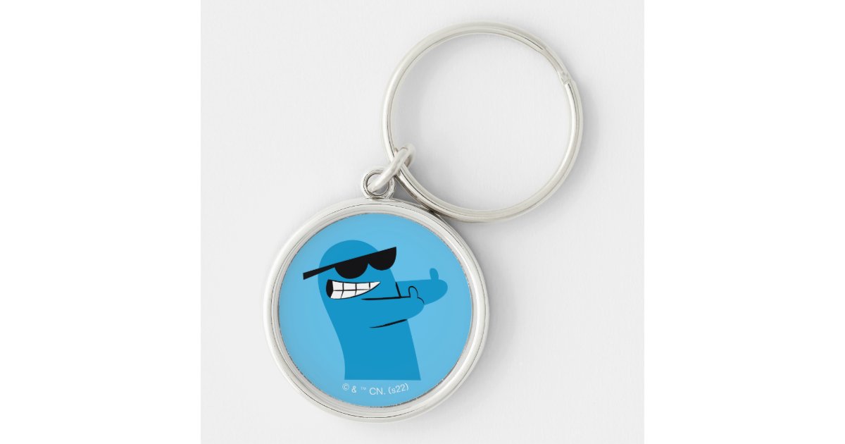 Foster's Home for Imaginary Friends | Cool Bloo Keychain | Zazzle