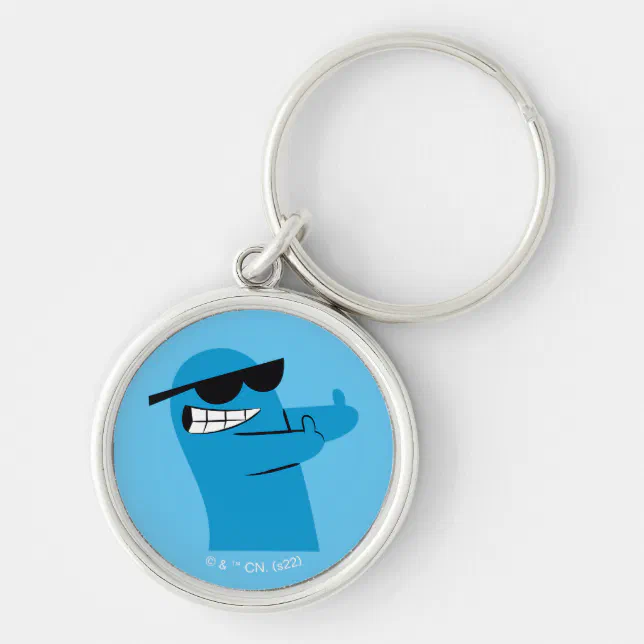 Foster's Home for Imaginary Friends | Cool Bloo Keychain | Zazzle