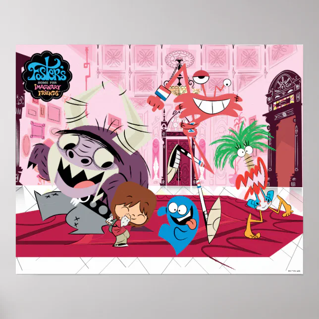 Foster's Home for Imaginary Friends | Dancing Poster | Zazzle