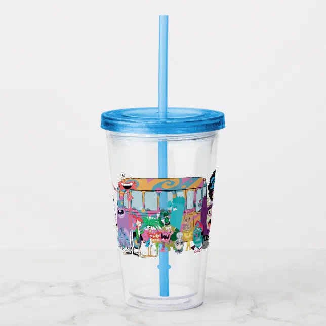 Foster's Home for Imaginary Friends | School Bus Acrylic Tumbler | Zazzle
