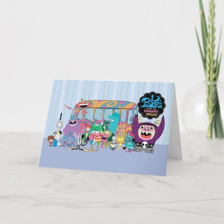 Foster's Home for Imaginary Friends | School Bus Card | Zazzle