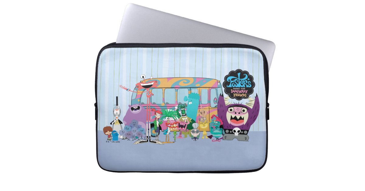 Foster's Home for Imaginary Friends | School Bus Laptop Sleeve | Zazzle