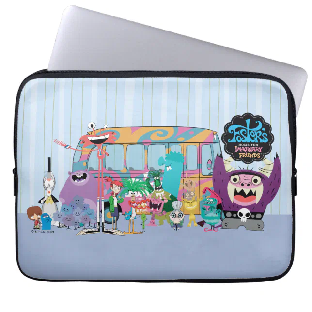 Foster's Home for Imaginary Friends | School Bus Laptop Sleeve | Zazzle