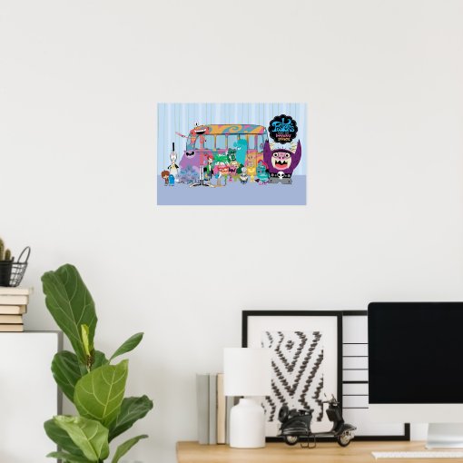 Foster's Home for Imaginary Friends | School Bus Poster | Zazzle