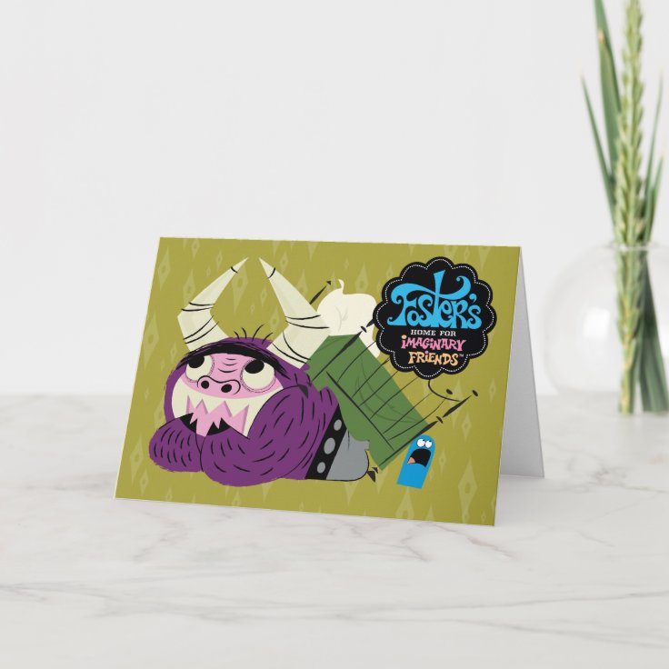Foster's Home for Imaginary Friends | Under Bed Card | Zazzle