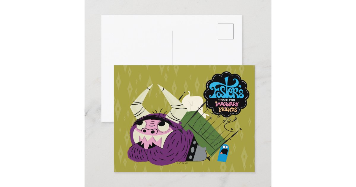 Foster's Home for Imaginary Friends | Under Bed Postcard | Zazzle
