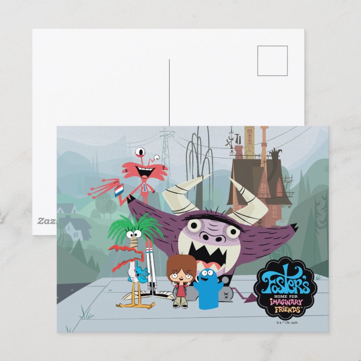 Foster's Home for Imaginary Friends | Welcome Postcard | Zazzle