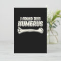 Found This Humerus Surgeon Surgery Medical Doctor Thank You Card | Zazzle