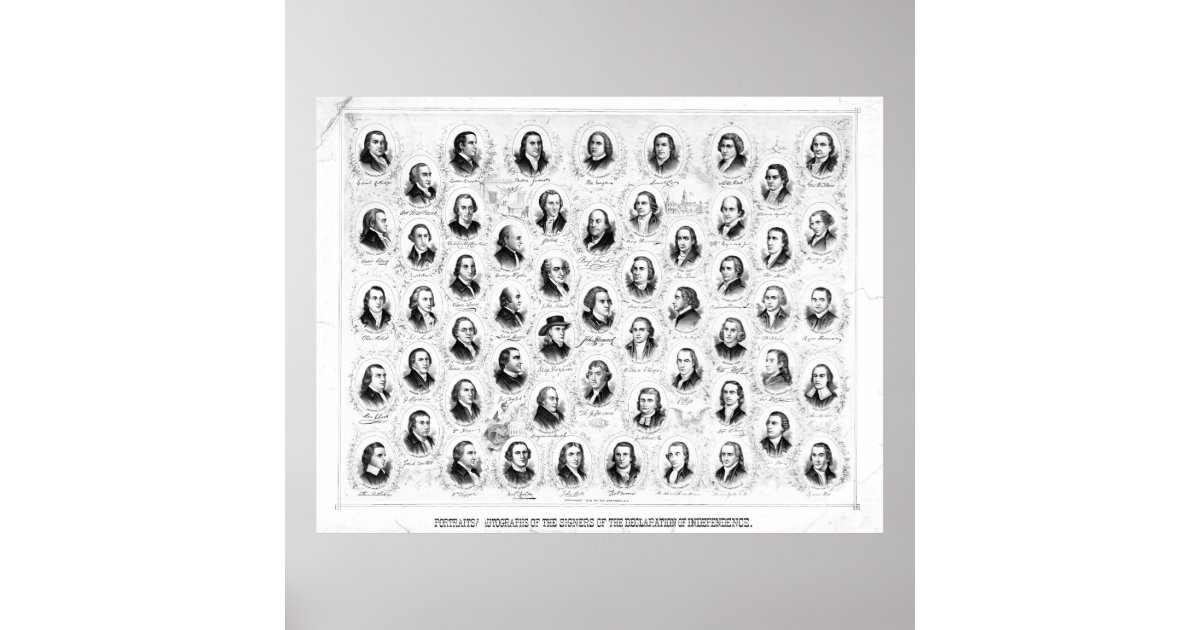 Founding Fathers 1876 Poster | Zazzle