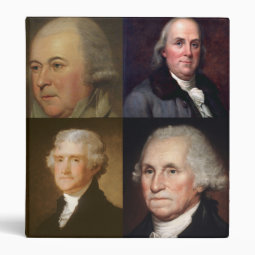 Founding Fathers History Binder | Zazzle