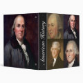Founding Fathers History Binder | Zazzle