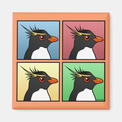 Cute Rockhopper Penguin by Birdorable