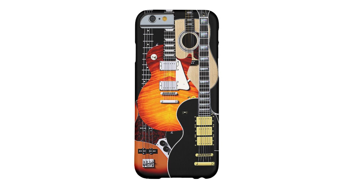 Four Cool Guitars Case-Mate iPhone Case | Zazzle