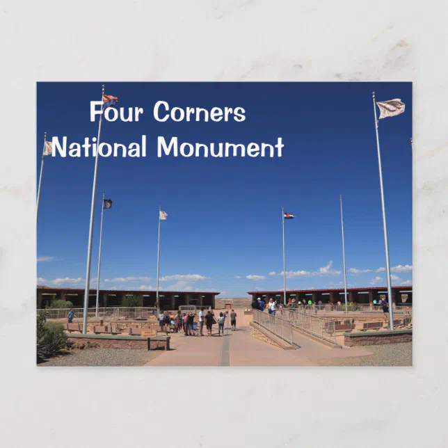 Four Corners National Monument Postcard | Zazzle