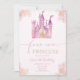 Four Ever A Princess Castle 4th Birthday Party Invitation | Zazzle