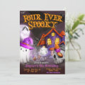 Four Ever Spooky - 4th Birthday Invitation | Zazzle
