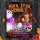 Four Ever Spooky - 4th Birthday Invitation | Zazzle