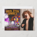 Four Ever Spooky - 4th Birthday Invitation | Zazzle
