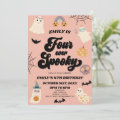 Four Ever Spooky Fourth 4th Birthday Party Invitation | Zazzle