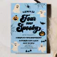 Four Ever Spooky Fourth 4th Birthday Party Invitation | Zazzle
