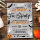 Four Ever Spooky! Halloween 4th Birthday Invitation | Zazzle