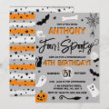 Four Ever Spooky! Halloween 4th Birthday Invitation | Zazzle