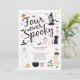 Four Ever Spooky Halloween Birthday Invitation | Zazzle