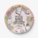 Four Ever Spooky Retro Halloween 4th Birthday Paper Plates | Zazzle
