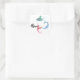 Four Gods Square Sticker | Zazzle