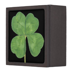Four Leaf Clover Gift Box Trinket Box Jewelry Box | Zazzle