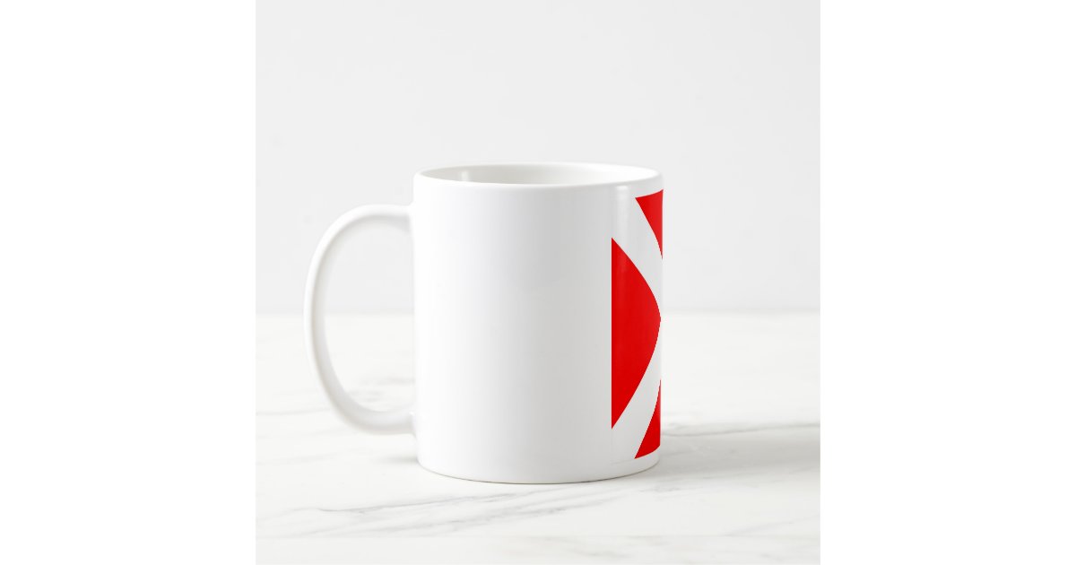 four maritime nautical alphabet number symbol flag coffee mug | Zazzle