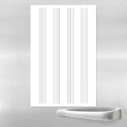 Four Music Staffs Systems Staves Blank Empty Magnetic Dry Erase Sheet ...