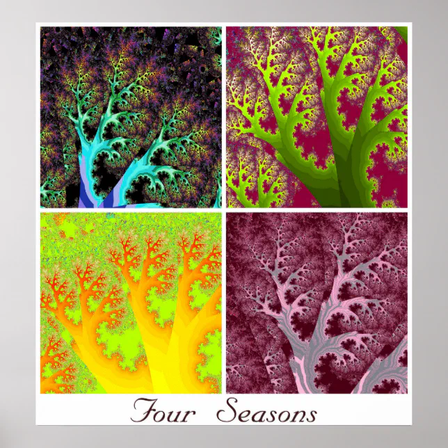Four Seasons Poster | Zazzle