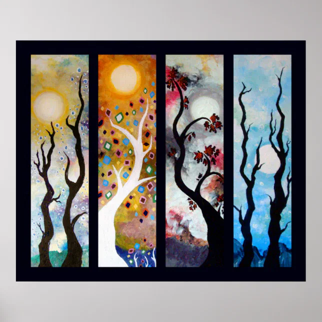 Four Seasons Poster | Zazzle