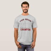 Four Square Champion T-Shirt | Zazzle