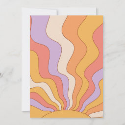 Fourever Groovy Invitation | 4th Birthday | Zazzle