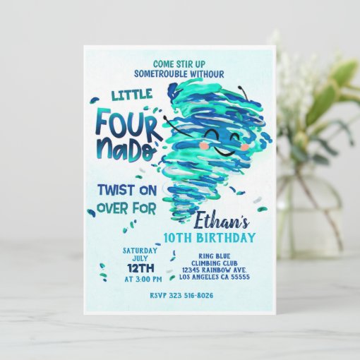 Fournado Invitation | Zazzle