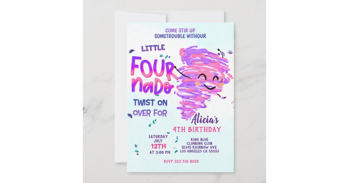 Fournado Invitation | Zazzle