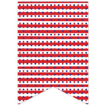 Fourth Of July Bunting Banner Flags Stars/Stripes | Zazzle