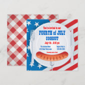Fourth of July Cookout Invitation | Zazzle