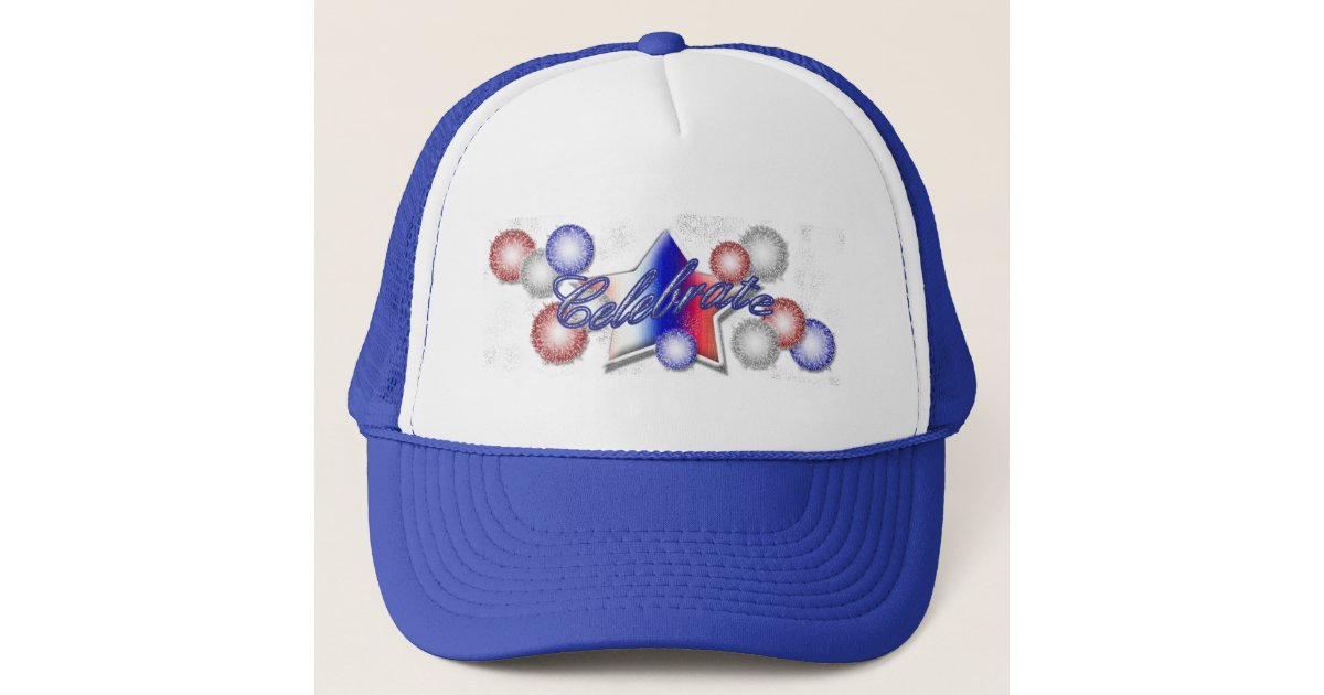 Fourth of July Fireworks Hat | Zazzle